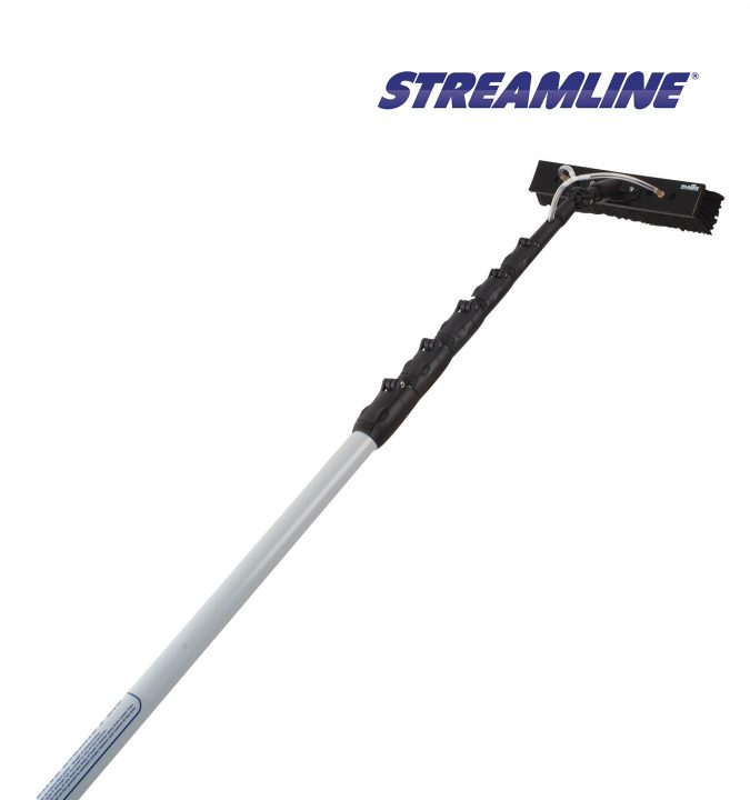 Ecoline™ Glass Fibre Telescopic Pole 5-Section, 8.4mtr, 30ft Reach ...