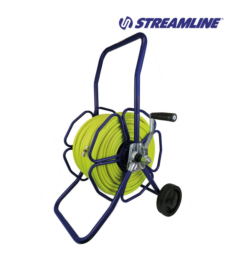 Streamline Hose Reel Complete, choice of hose size & length & reel types.