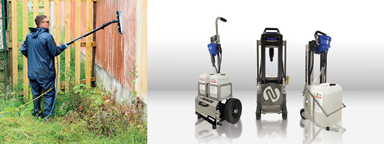 Soft Washing Equipment spotless & delicate | Streamline